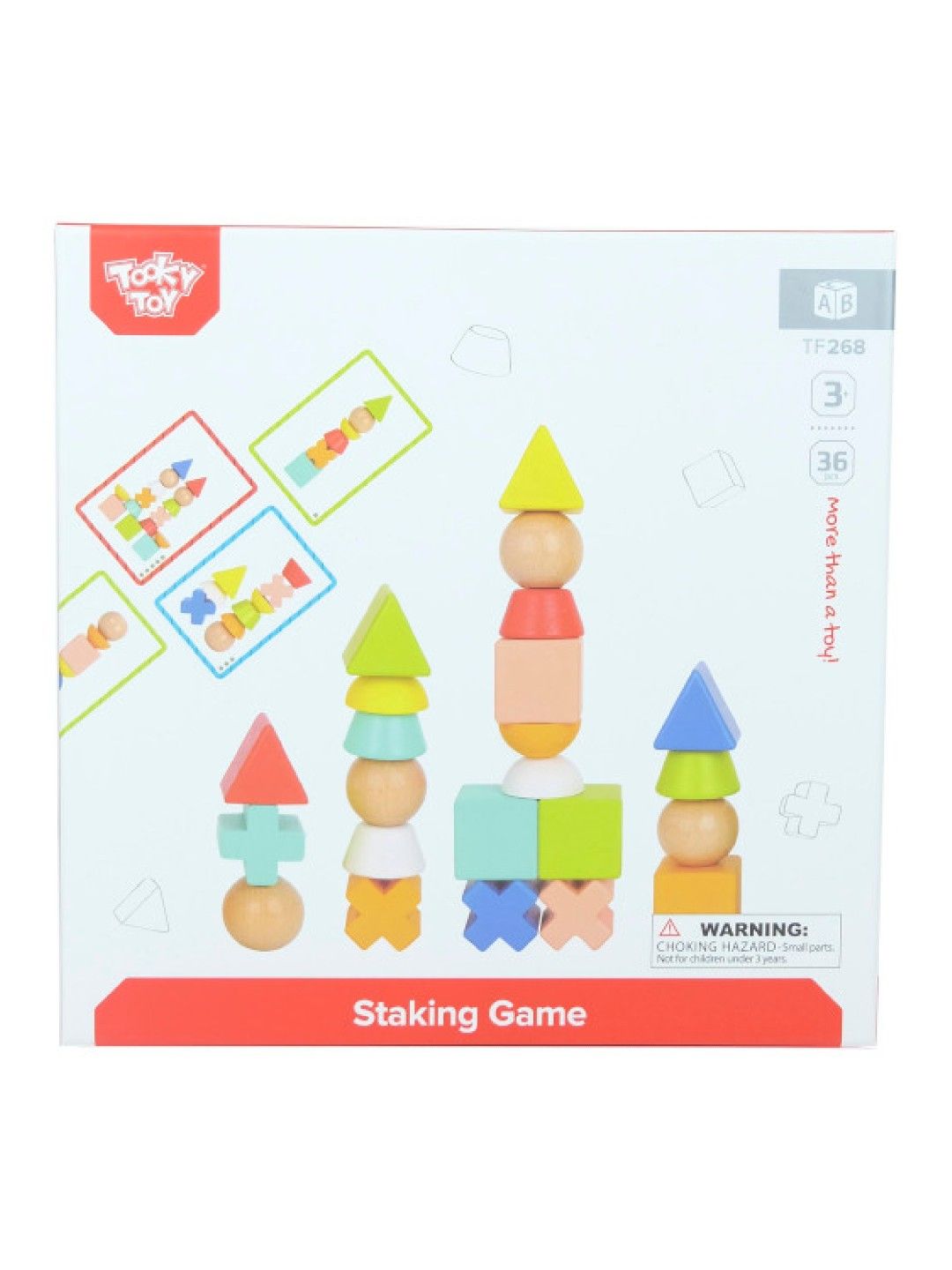 Tooky Toy Wooden Stacking Game | edamama